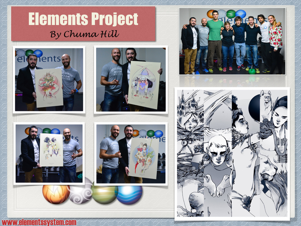 Presentación de la edición limitada de láminas Elements by Chuma Hill ...