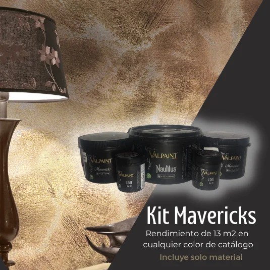 Kit de productos para aplicar Mavericks 13 m2 (cualquier color)