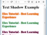 Css Text Shadow In Html Property Syntax And Code Example