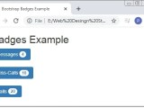 Bootstrap Badges And Labels