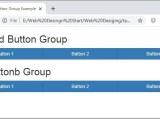 Bootstrap Button Group