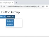 Bootstrap Button Group