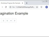 Bootstrap Pagination