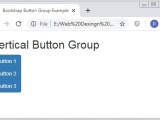 Bootstrap Button Group