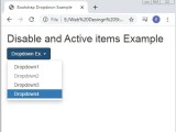 Bootstrap Dropdowns