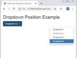 Bootstrap Dropdowns