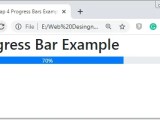 Bootstrap 4 Progress Bars