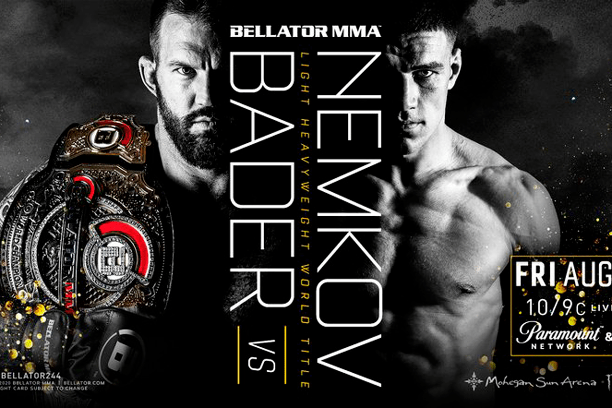 EN VIVO BELLATOR 244: BADER VS MENKOV, LIVE STREAM, VER PELEA EN ...