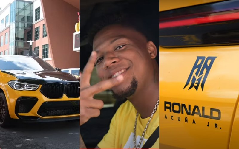 Así es el nuevo automóvil de lujo del venezolano Ronald Acuña Jr. - El ...