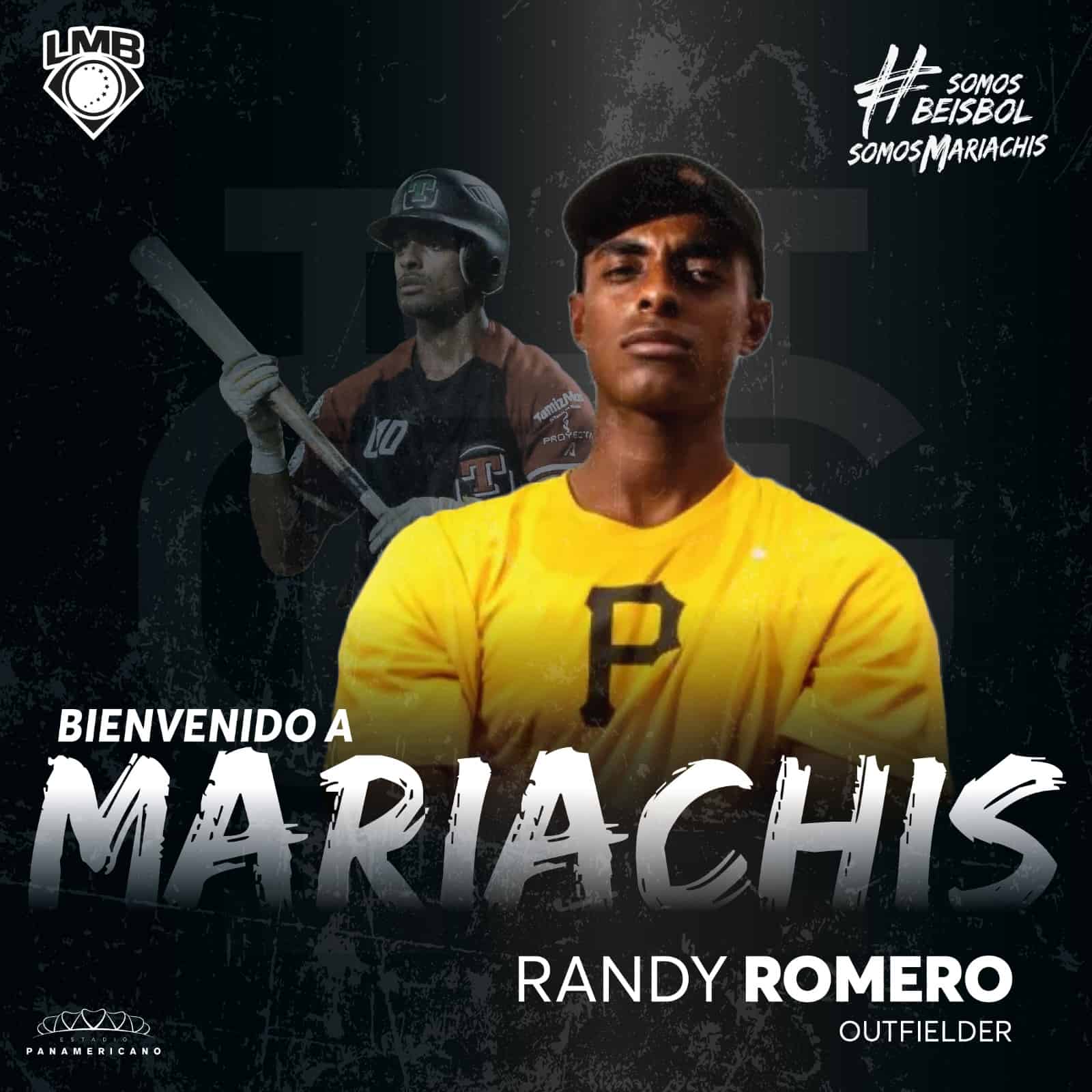 Mariachis de Guadalajara presentó a Randy Romero como refuerzo para la LMB 2023 - El Fildeo