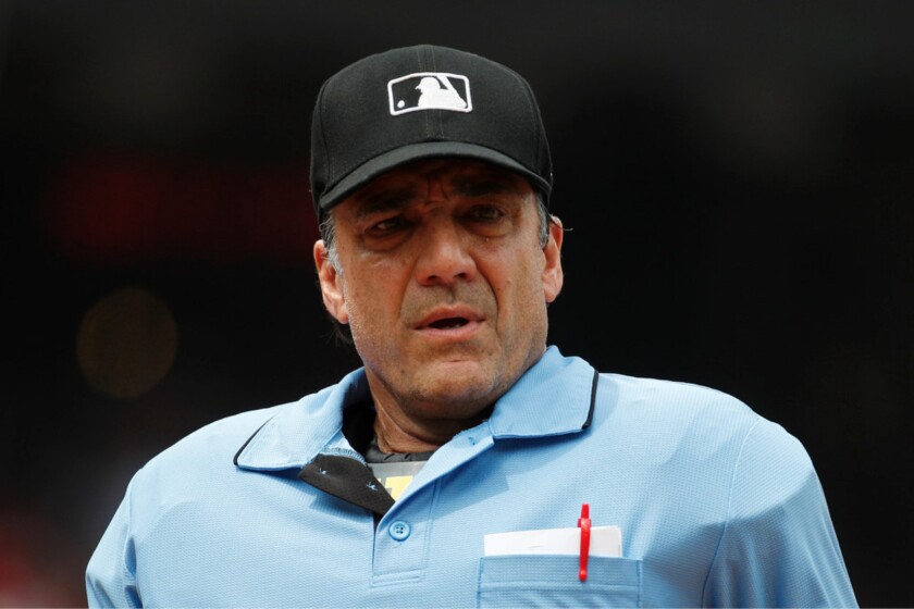Phil Cuzzi, el umpire que tiene historia expulsando lanzadores en Las ...