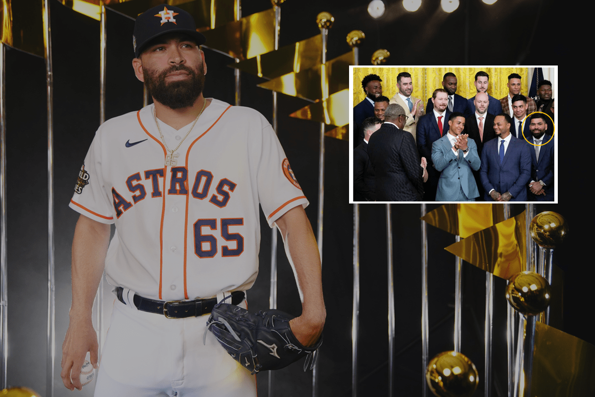 ¡Orgullo! Joe Biden recibe al mexicano José Urquidy y los Astros como ...