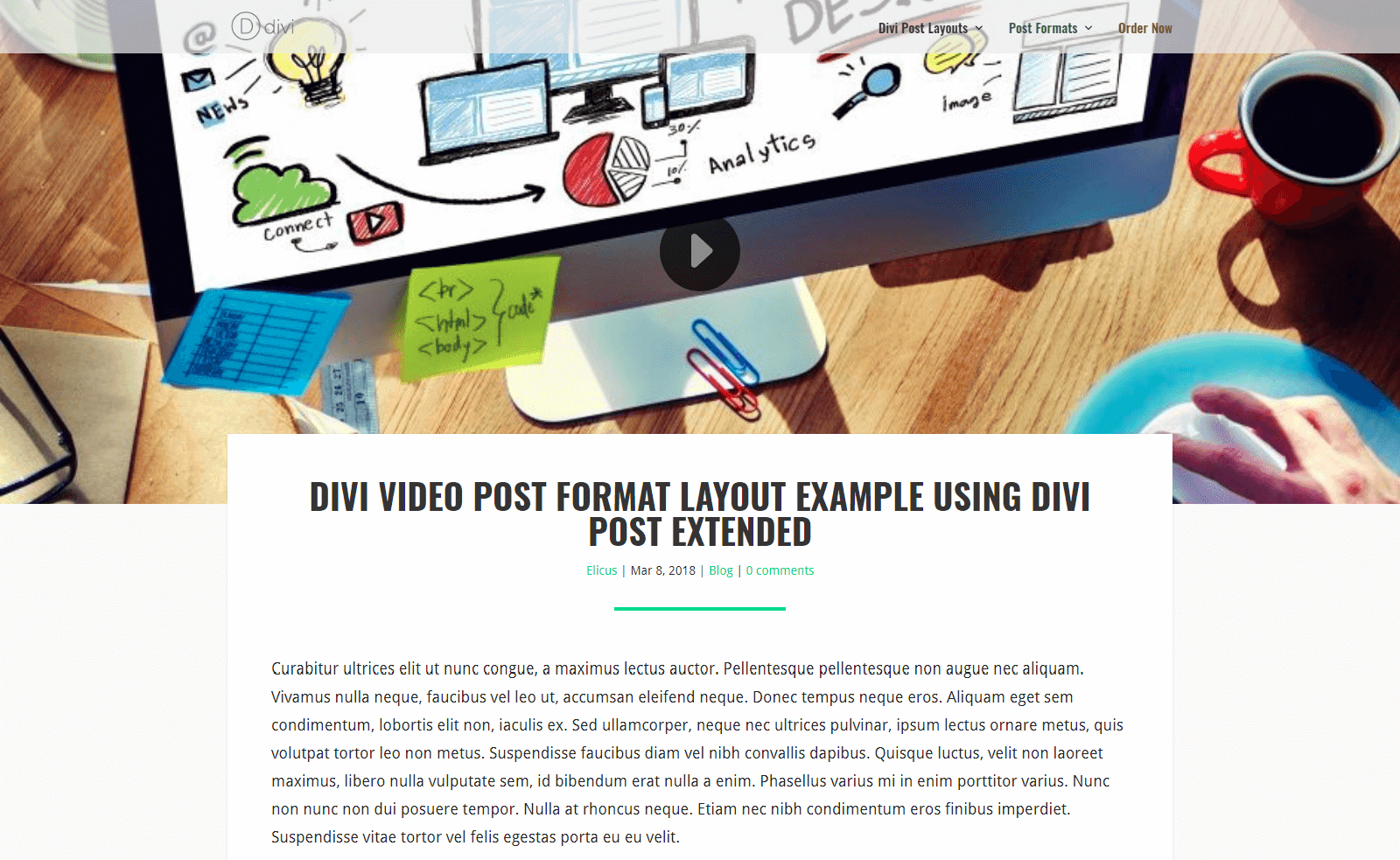 How to create a beautiful Divi blog using Divi Blog Extras and Divi ...