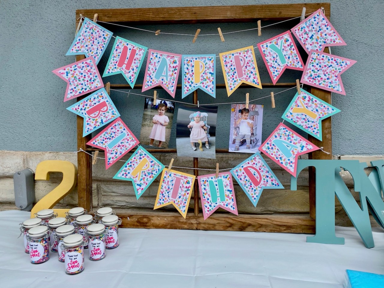 A "Two Sweet" Birthday Party - Elle & Jay