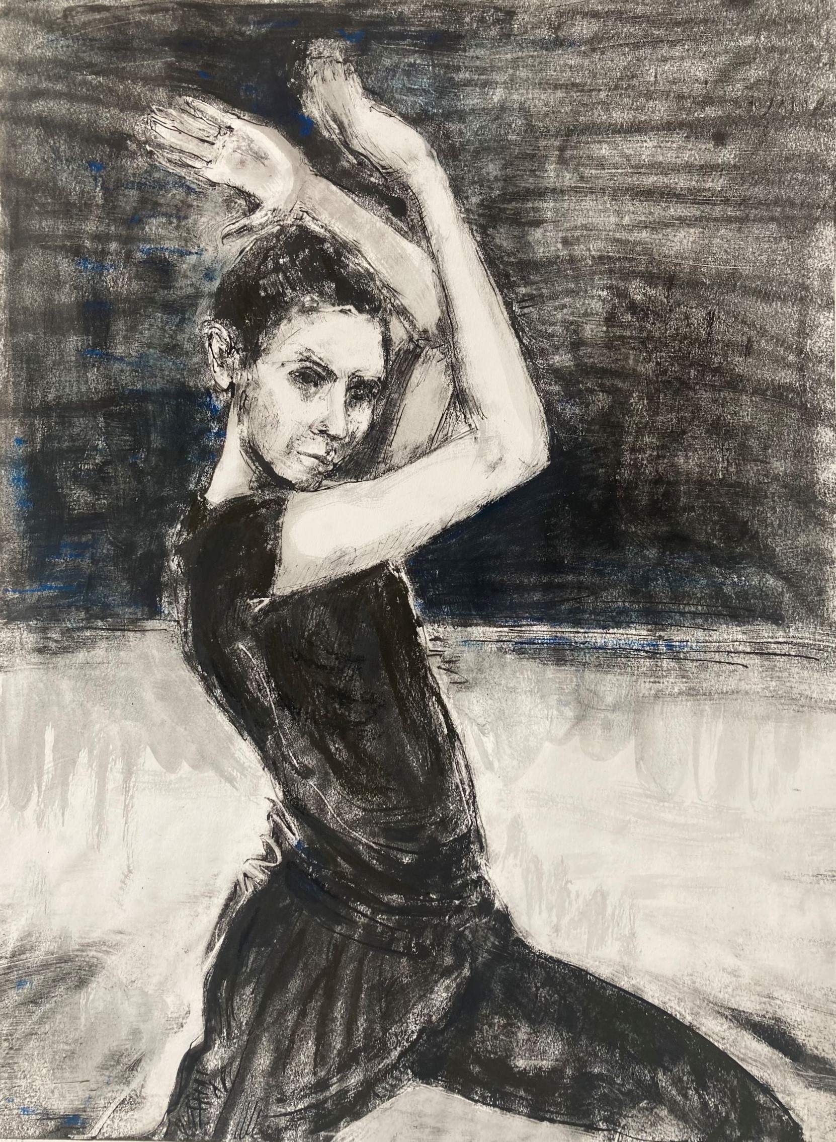 Dancer monotype – Ellen Shea