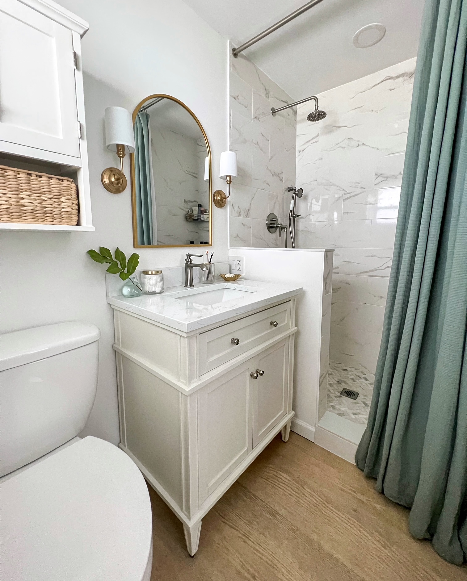 Small Bathroom Remodel Reveal
