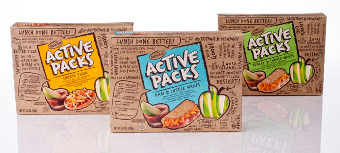 Active packs: empaque, almuerzos saludables