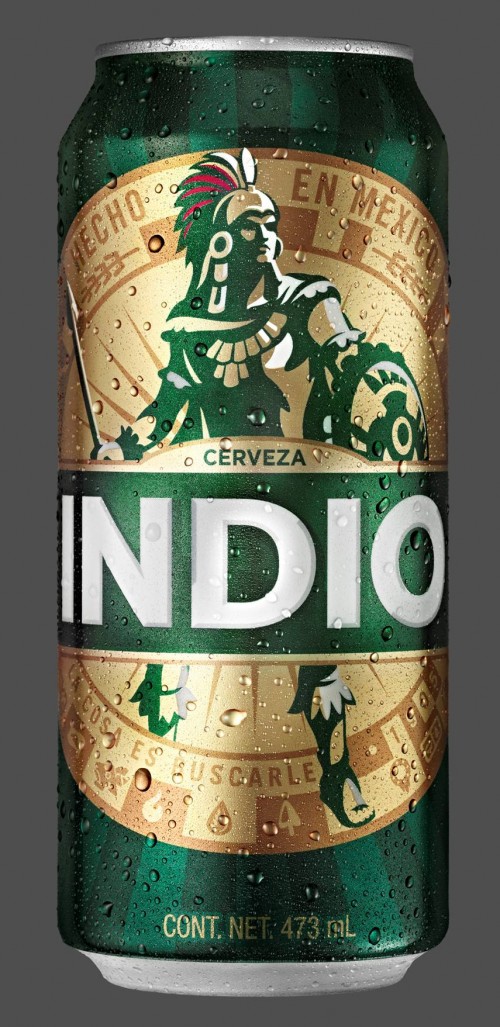 Cerveza Indio: Rediseño