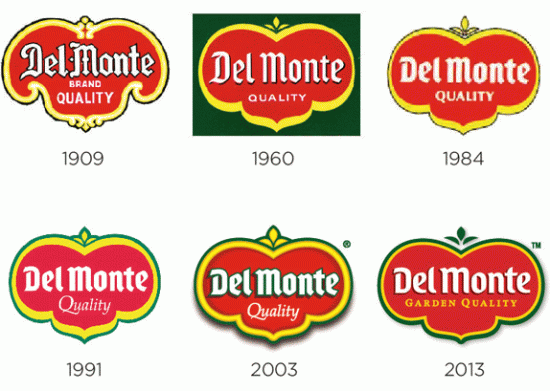Cambios en la identidad Del Monte