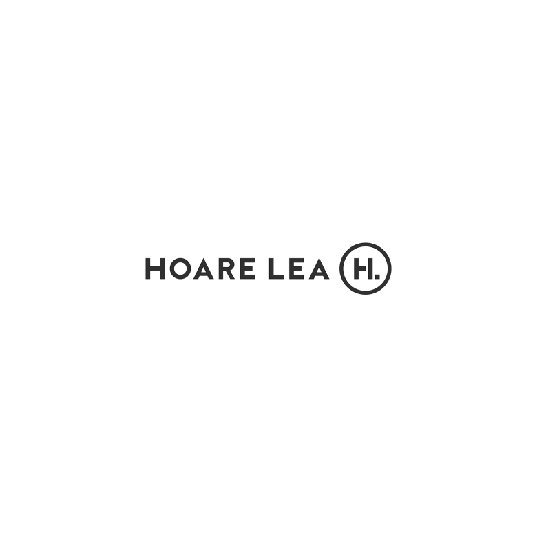 Hoare Lea identidad y logotipo diseñado por Mr B & Friends