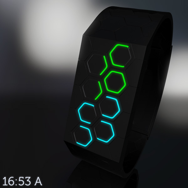 Jerichow: misterioso reloj pulsera de hexágonos