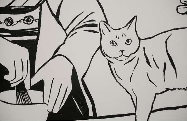 Kayt Hester: retratos en masking tape