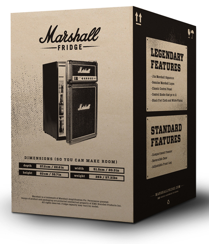 Embalaje Refrigerador Marshall