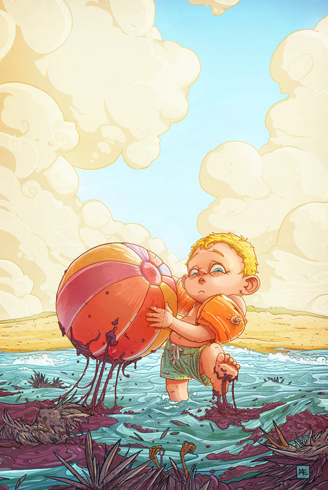 El arte grotesco de Michal Dziekan