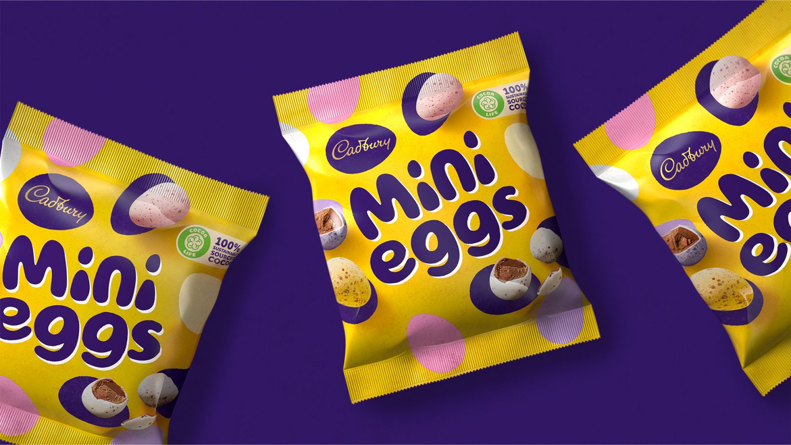 Mini Eggs de Cadbury presentan un nuevo logotipo y empaque por la ...