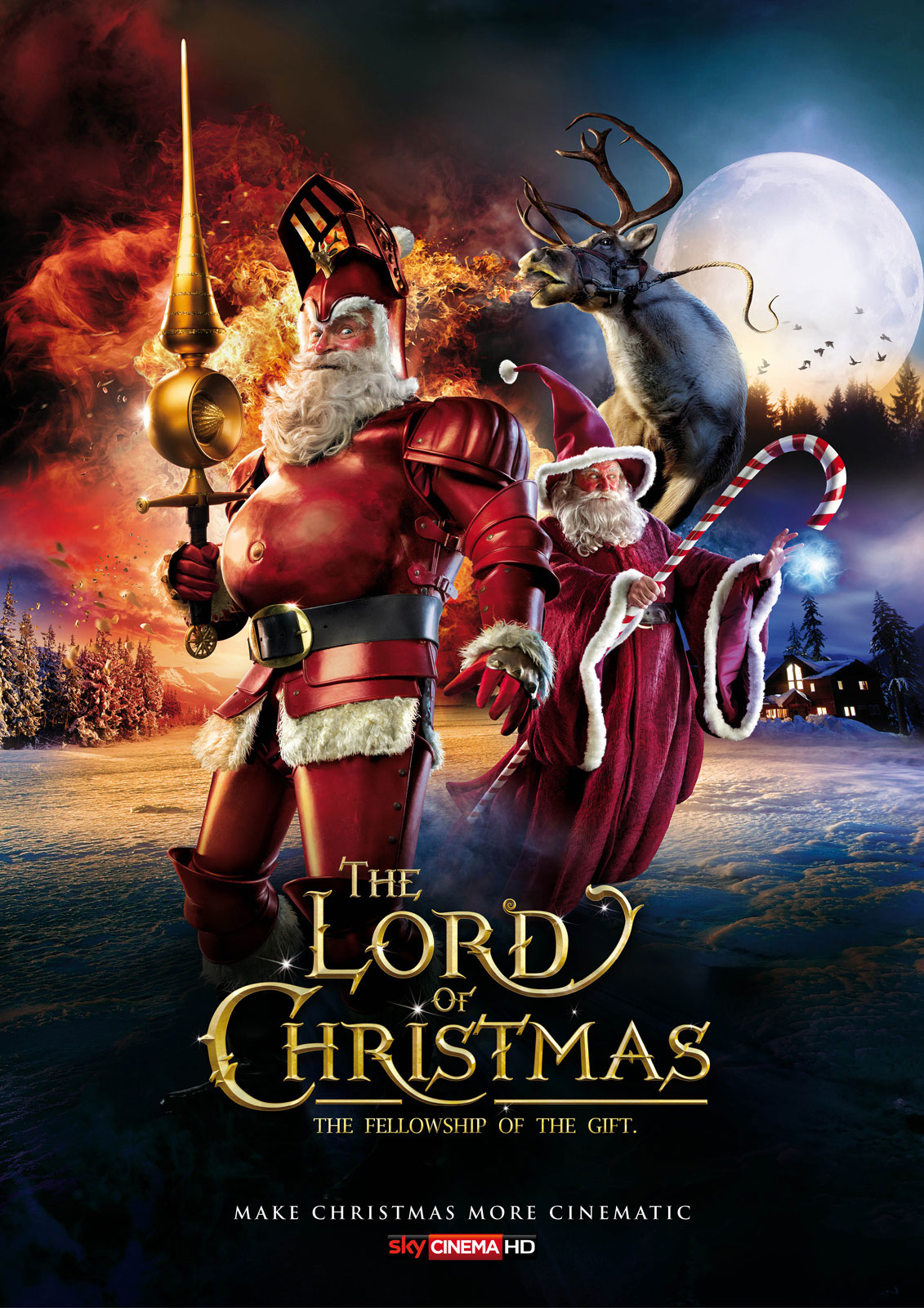 Sky: Santa Claus más cinematográfico