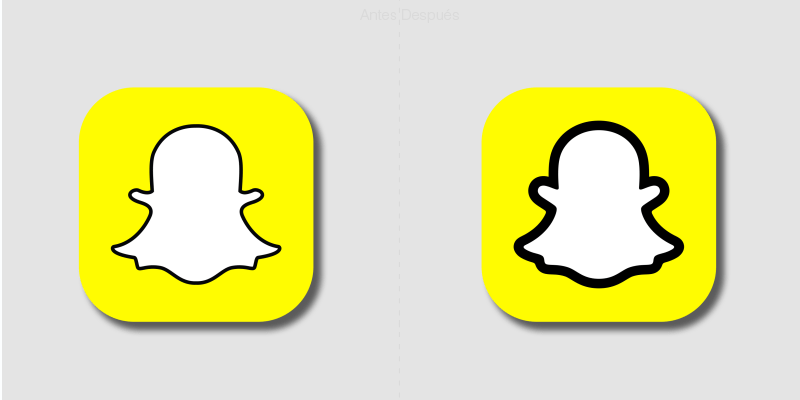 Snapchat cambia su logotipo y no es del agrado en redes sociales