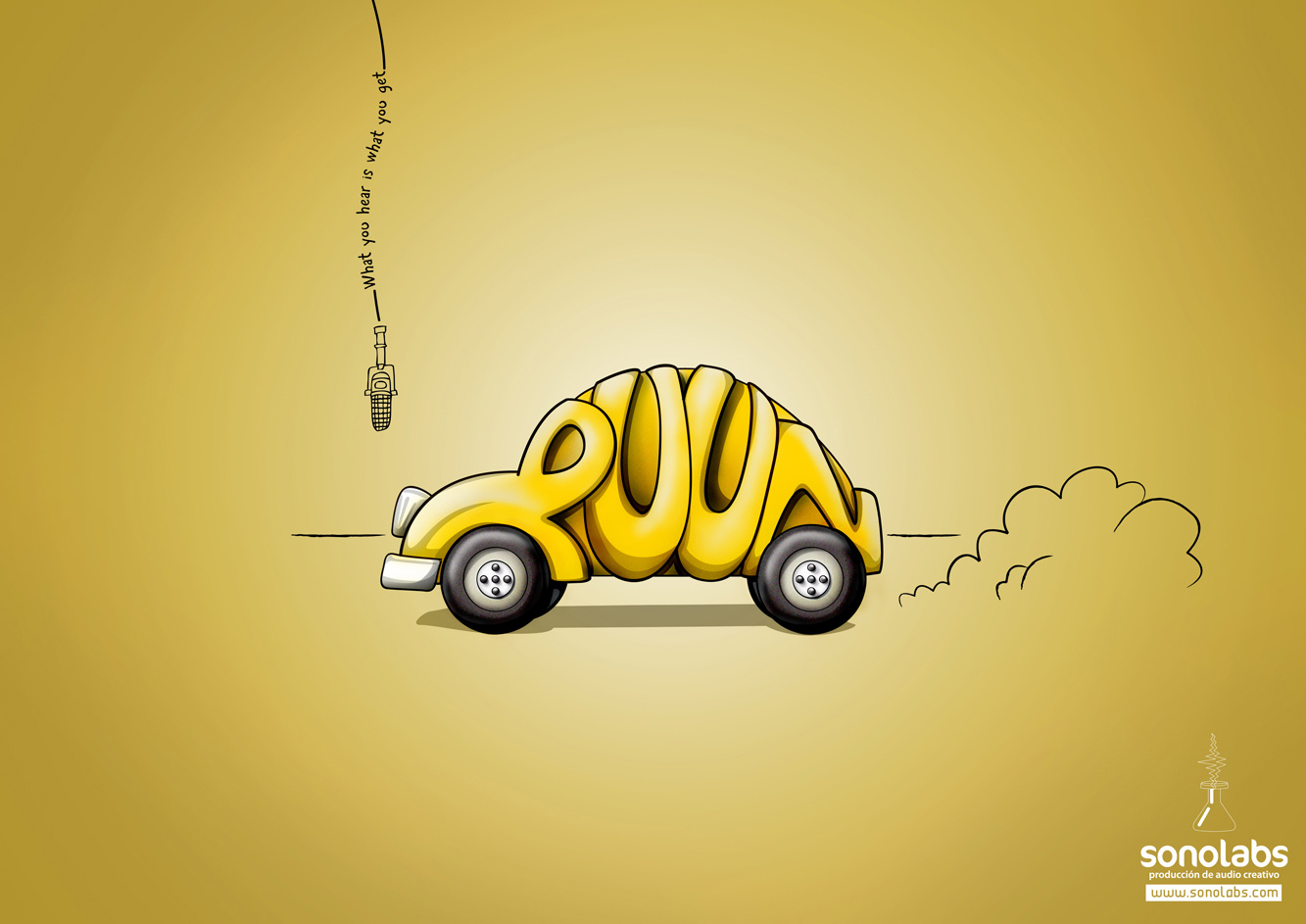 Sonolabs: anuncio, sonidos para publicidad