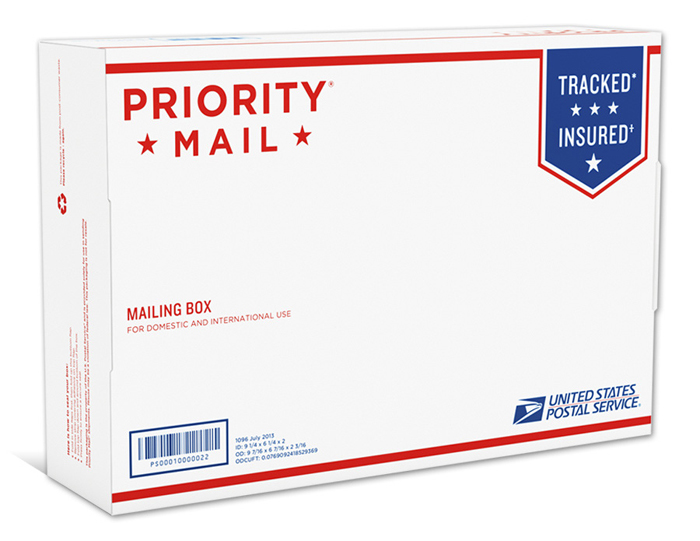 Rediseño del United States Postal Service: Priority Mail