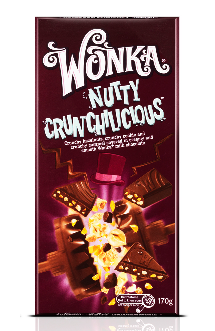 Empaques de chocolates Wonka