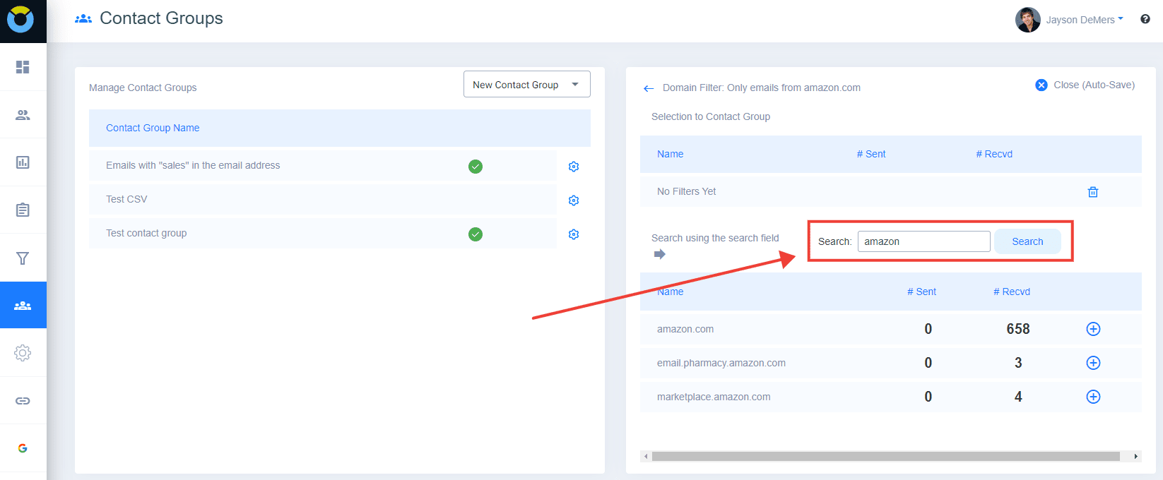 How do I create a contact group? - EmailAnalytics