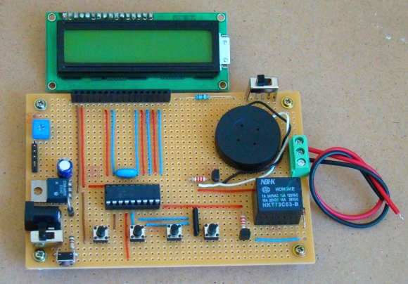 Programmable Digital Clock Circuit Diagram - Circuit Diagram