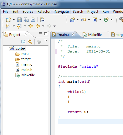 Setting ARM GCC development environment - Embedds