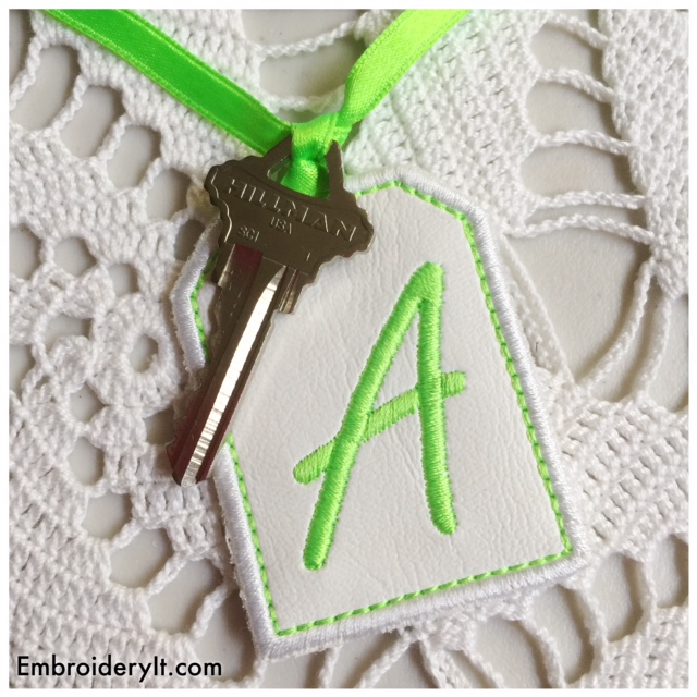 Free Machine Embroidery Tag Alphabet Set Begins Today - Embroidery It