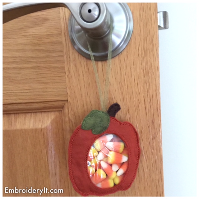 Fall Machine Embroidery Candy Holder Set - Embroidery It