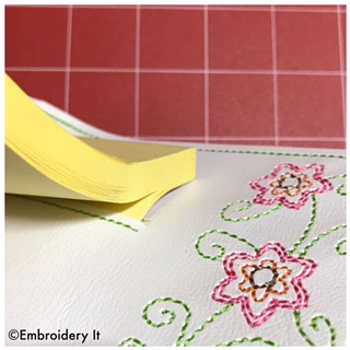 In the hoop Notepad Holders - Birthday Party Day 3 - Embroidery It