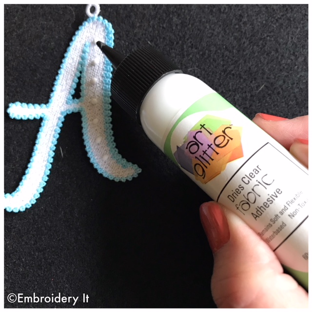 Free Standing Lace Modern Script Alphabet - Embroidery It