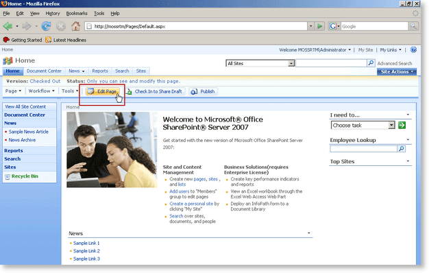 Revisiting SharePoint » EDWARD McHAM
