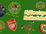 Digitize A Logo For Machine Embroidery Emdigitizing