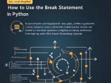 How To Use The Break Statement In Python Emitechlogic
