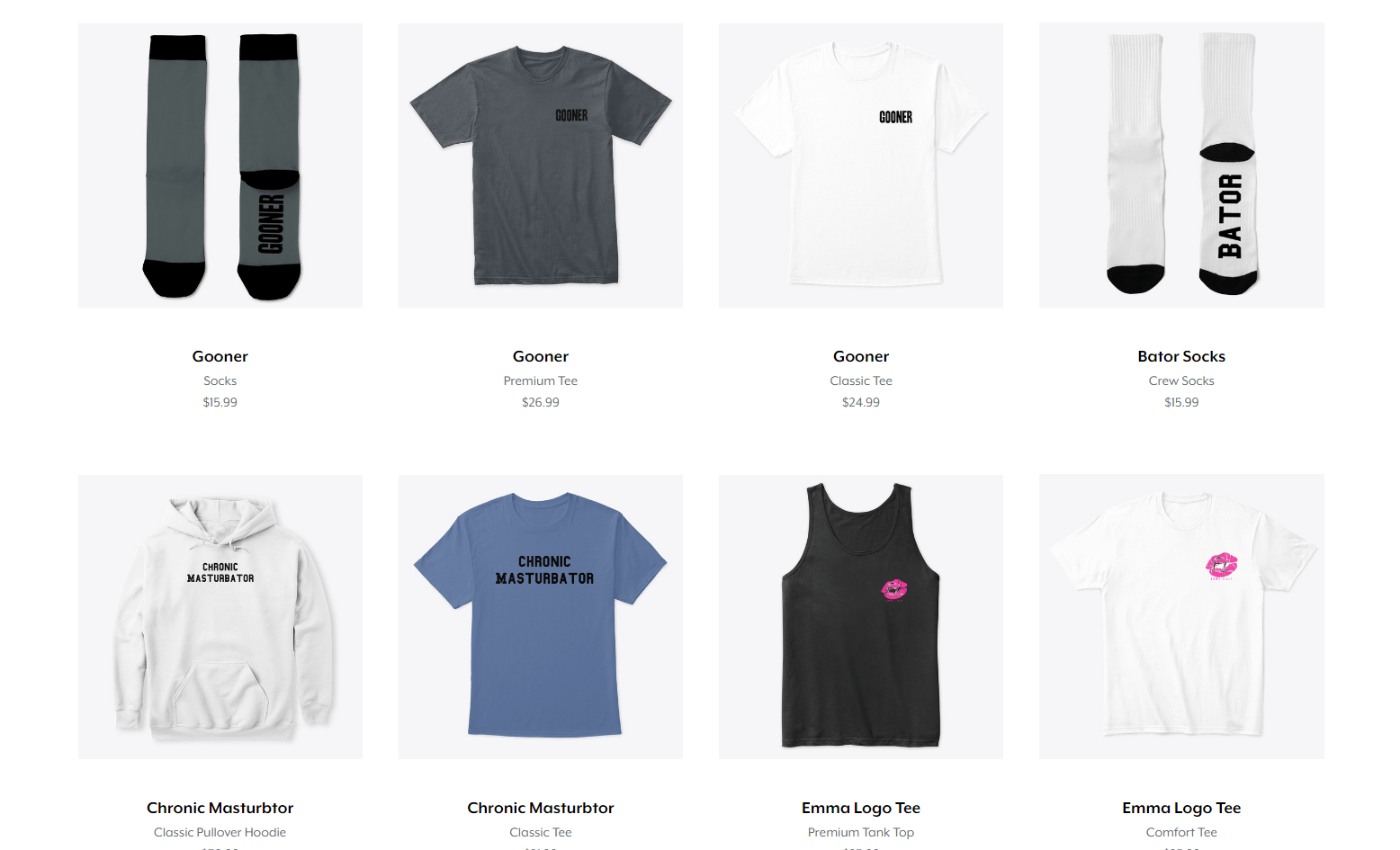 Merch - Emma Lilly Official