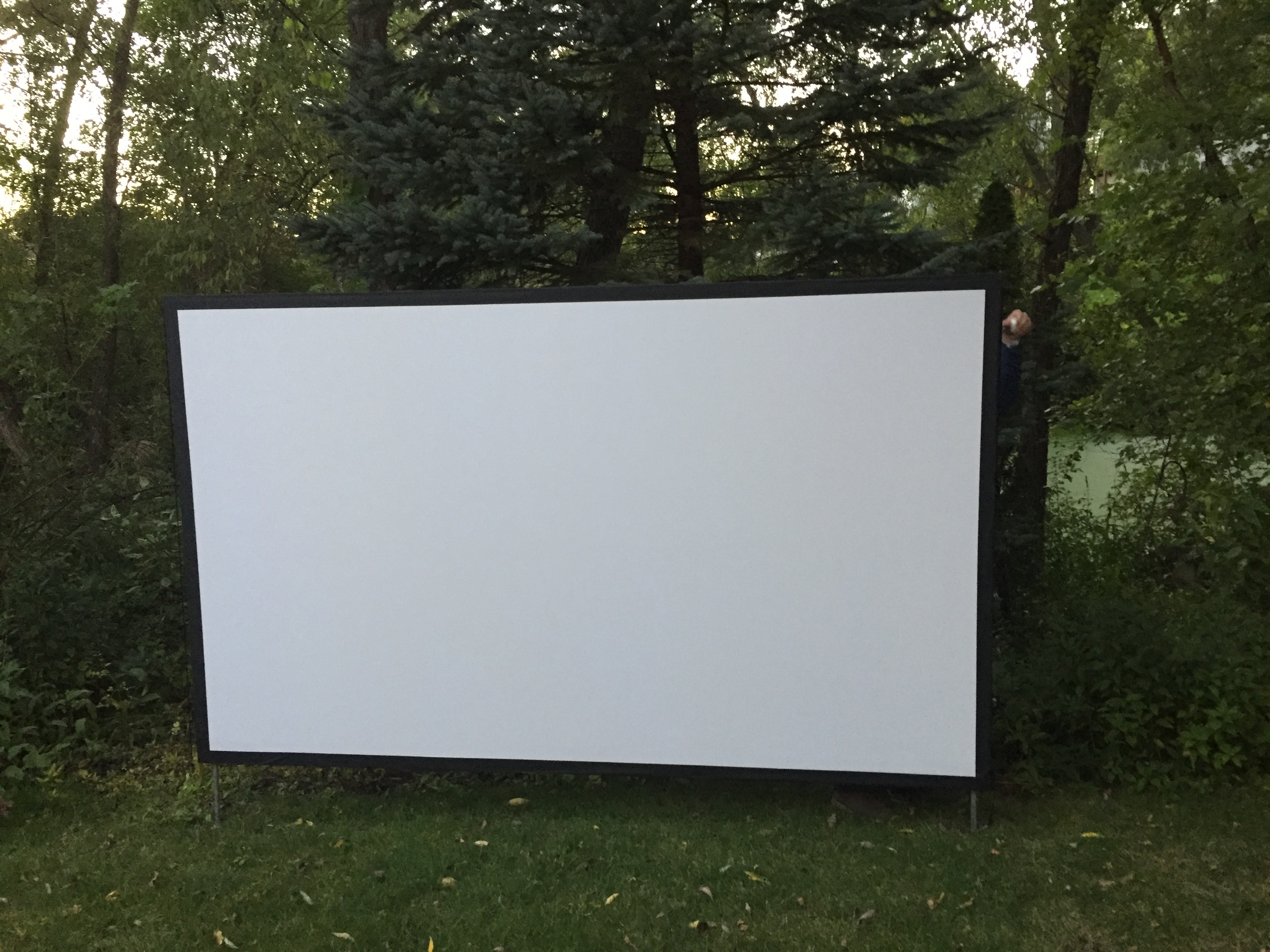 Empty Nester Productions: DIY Movie Screen – The Empty Nesters Kitchen