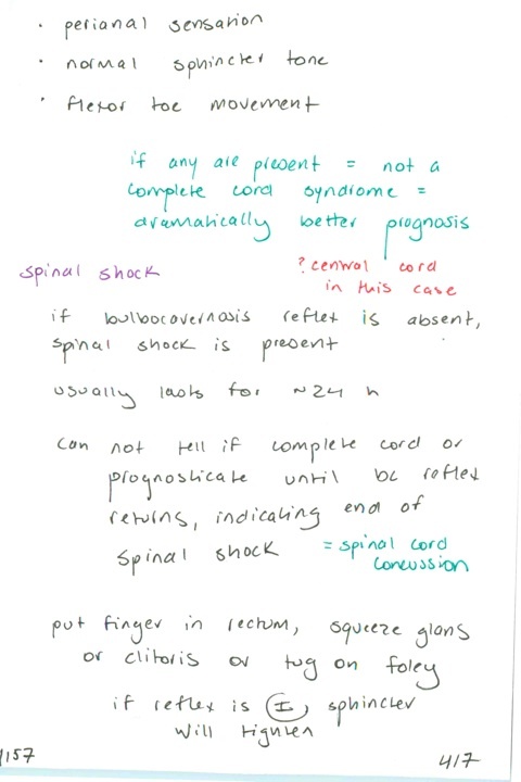 1157. Signs of sacral sparing and its significance // How to test for ...