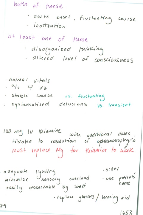 679. CAM confusional assessment method for determining the presence of ...