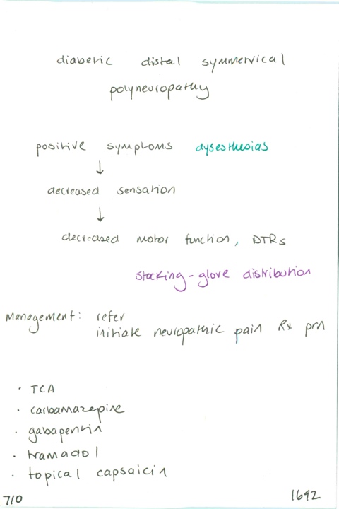 710. What is the most common peripheral neuropathy seen in the ED? What ...