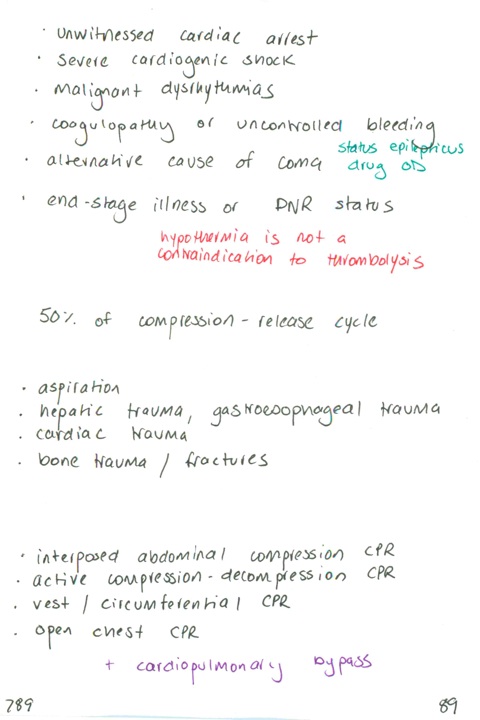 789. Contraindications to therapeutic hypothermia / Optimal duration of ...